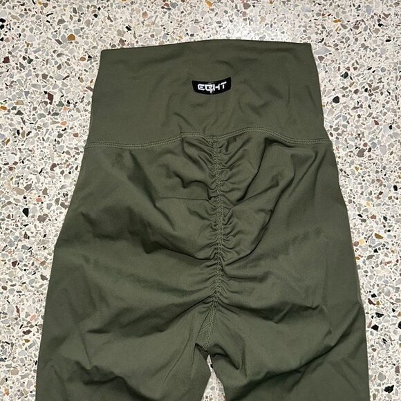 ECHT | Pants & Jumpsuits | Euc Echt Olive Green High Rise Waist ...